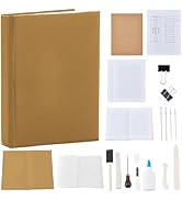 WEBEEDY 6 Set Bookbinding Kit for Adults DIY Japanese Stab Binding Notebook Book Making Kit DIY ...