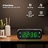 Amazon.com: Timegyro Small Digital Clock Battery Operated, LED Travel ...
