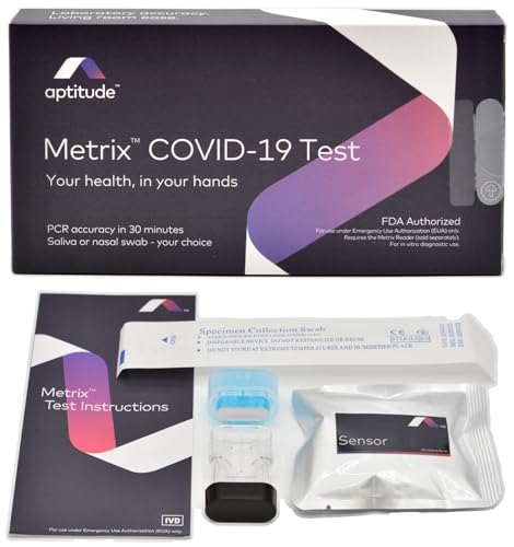 Metrix COVID Test - Works with Metrix Reader - PCR-Accurate Molecular ...