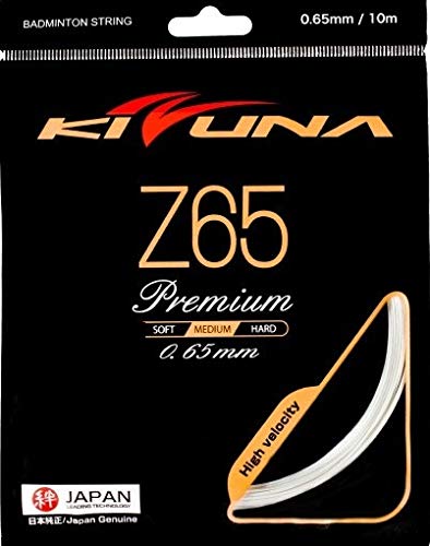 Buy KIZUNA Badminton String Z65P | Medium Feel | Nylon + Multifilament ...