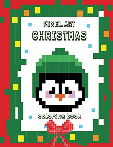 Buy PIXEL ART CHRISTMAS: coloring book (Pixel Art Coloring) Paperback ...