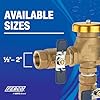 Amazon.com: Febco 765 Series 1" Bronze Pressure Vacuum Breaker Backflow ...