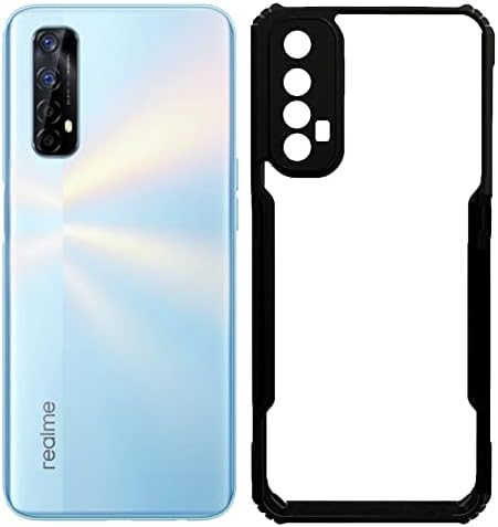 Carrywrap Plastic Transparent Hard Back Cover Case For Realme 7 ...