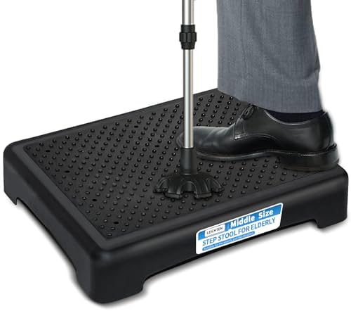 Amazon.com: HBTower Mobility Step Stool, Non-Slip Step Platform Indoor ...
