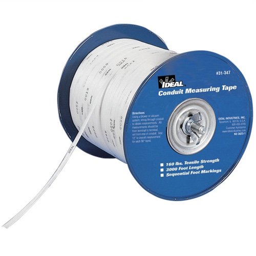 Ideal 31-347, Conduit Measuring Tape, 3,000 Feet Long, Pack of 3 pcs ...