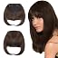 Elailite Postiche Frange a Clip Extension de Cheveux Lisse - Clips in ...