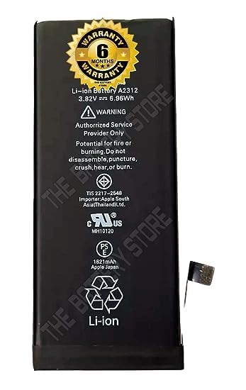 THE BATTERY STORE™ Original Battery for iPhone se2020 Battery with 6 ...