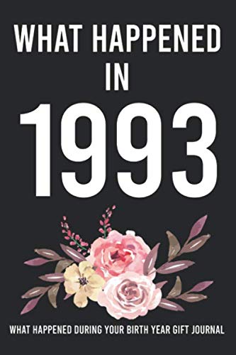 Amazon.com: What Happened In 1993 What Happened During Your Birth Year ...