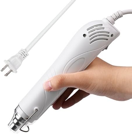 LBTEE Mini Heat Gun, 300W Fast Heat Hot Air Gun with 6Ft Extra ...
