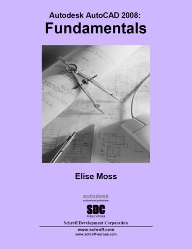 AutoCAD 2008 Fundamentals Elise Moss : Amazon.com.tr: Kitap
