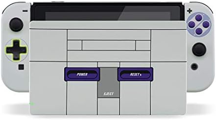 Amazon.com: eXtremeRate Classics SNES Style Soft Touch Joycon Housing ...