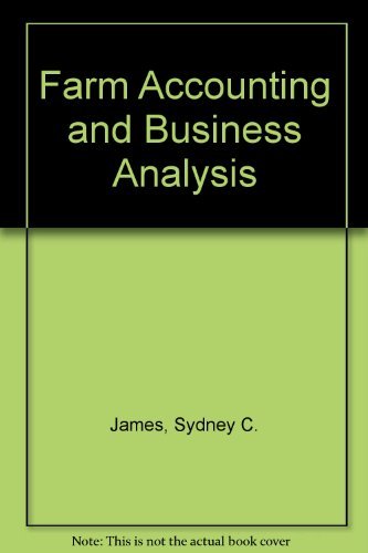 Amazon.com: Farm Accounting and Business Analysis: 9780813806068: James ...