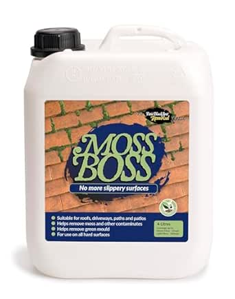Moss Boss, Algae Remover - Green Moss Control, Make Slippery Hard ...