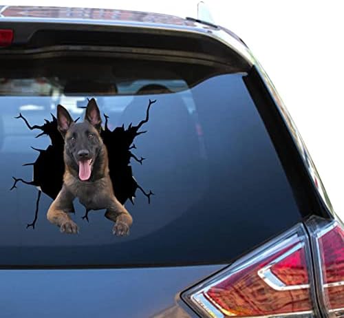 Amazon.com - Malinois Sticker Belgian Malinois Vinyl Decal Funny Face ...