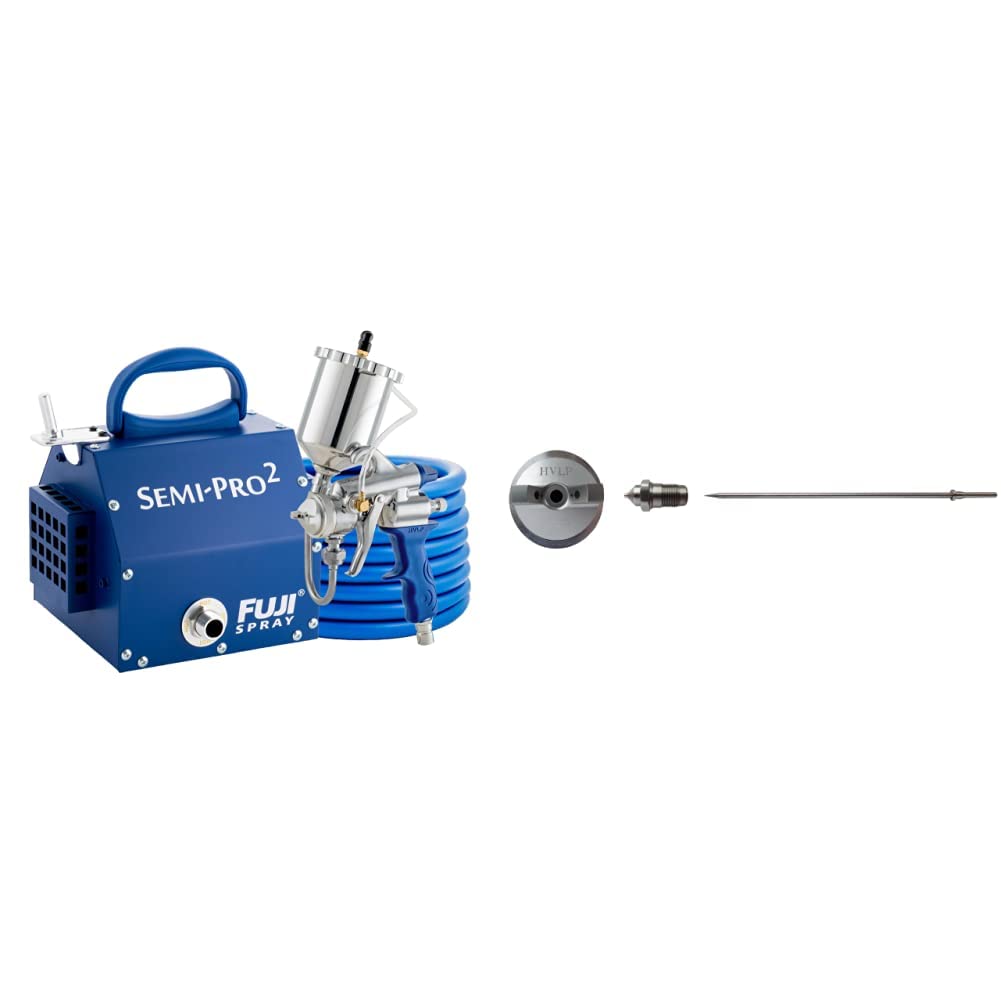 Fuji Spray 2203G Semi-PRO 2-Gravity HVLP Spray System , Blue & M Aircap ...
