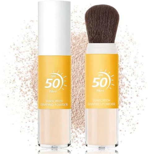 Amazon.com : Mineral Sunscreen Setting Powder, SPF 50 Powder Sunscreen ...
