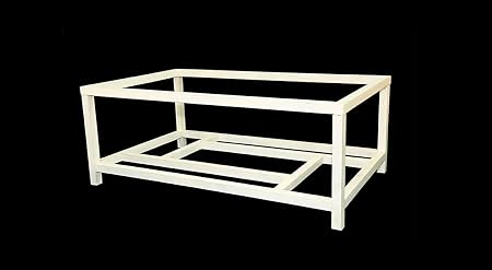 Mesa de Forja Elevable Grazalema en Color Blanco 120 x 70 x (50/70) cm ...
