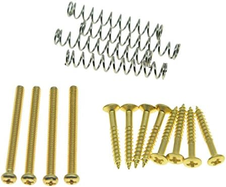 Amazon.com: harpfeas Guitar Humbucker Pickup Ring Mounting Screws ...