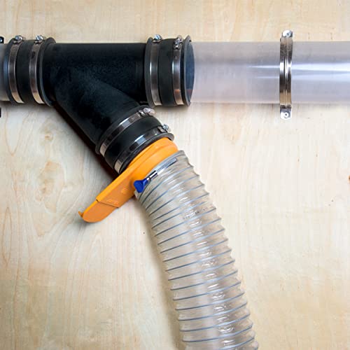 Snapklik.com : POWERTEC 70253 Anti-Static Dust Collection Hose
