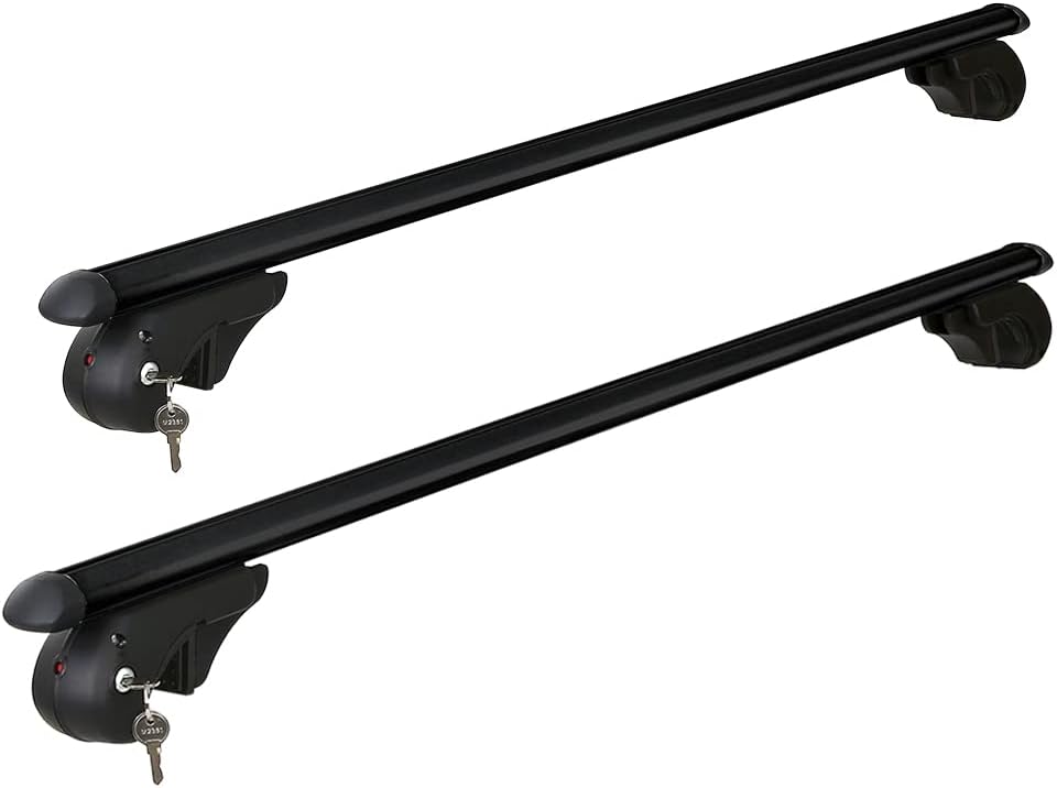 Giantz Car Roof Rack, 126cm Length Universal Roofs Racks Pod Box ...