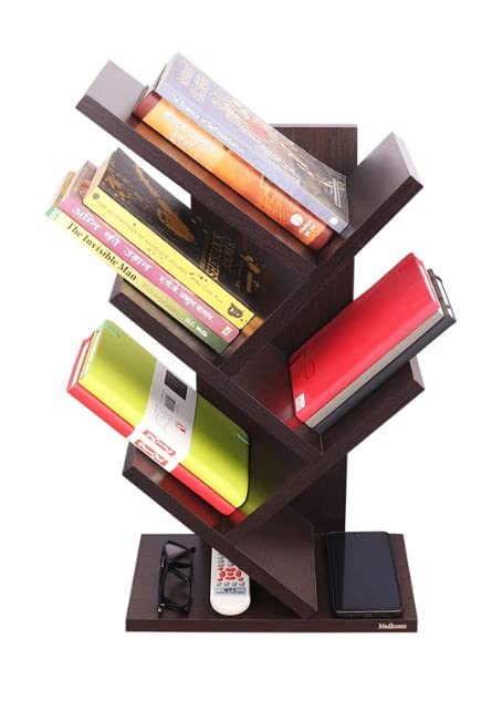 VARS DECOR Wall Mounted Book Stands Table Accessory Engineered Wood ...