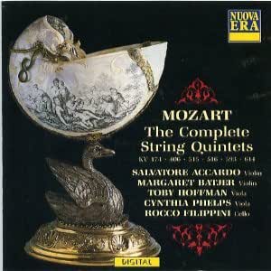 Mozart, Wolfgang Amadeus, Accardo, Salvatore, Batjer, Margaret, Phelps, Cynthia, Filippini ...