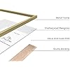 Amazon.com - HAUS AND HUES 16x20 Gold Picture Frames - Modern Aluminum Wall Art Display ...