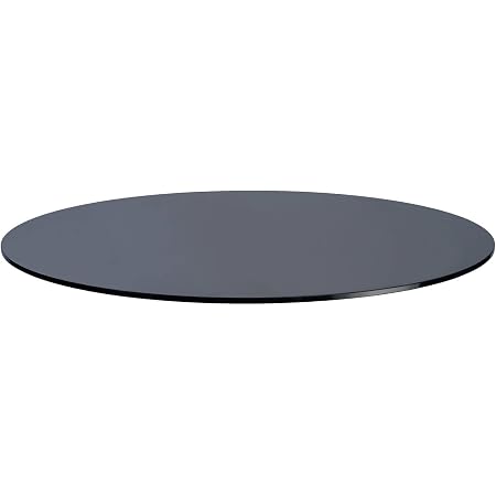 Amazon.com: 18" Round Glass Table Top 1/2" Thick 1" Beveled Edge9 ...