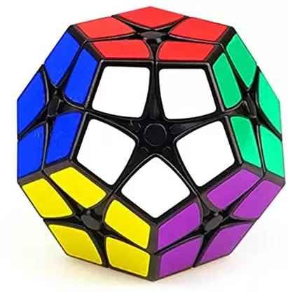 CUBEMATE Megamix WS Shengshou 2 X 2 Megaminx Speed Cube (Black Base ...