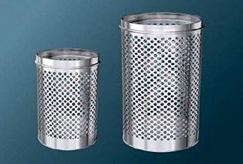 HOPPKEY Cylindrical Bins (Full Perforated) (10x14) : Amazon.in: Home ...