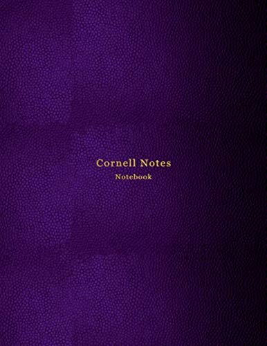Cornell Notes Notebook: Cornell Note-Taking System and Method Paper For ...