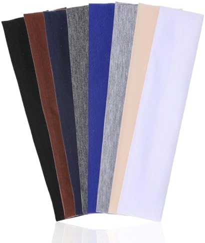 Amazon.com : TERSE Hair Bands for Women's Hair Thin Cloth Headbands for ...