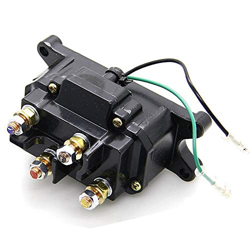 AMOSKAMAR 12V 250A Winch Solenoid Relay Contactor for Truck & SUV Winch ...