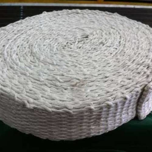 White Asbestos Webbing Tape, belt Packaging Type Roll size 50mm 2inch ...