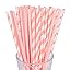 Amazon.com: YAOSHENG Yellow Paper Straws, 100 Pack for Party Supplies ...
