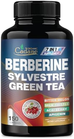 Amazon.com: Organic Cadane Forskolin Supplement Capsules - 5in1 ...