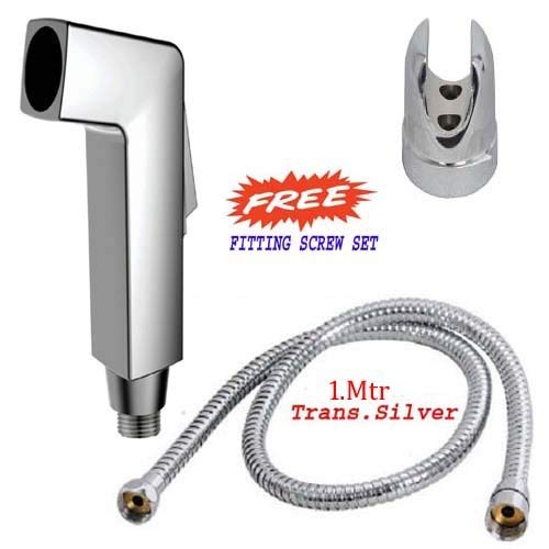 PVC Health Faucet Hand Faucet Square Model with 1.Meter Full Flexible ...