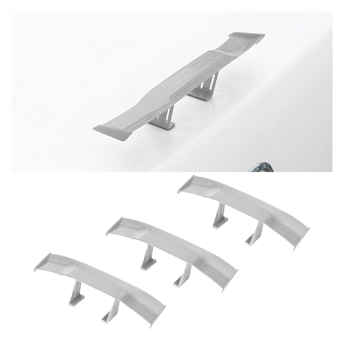 Amazon.com: 3PCS Universal Car Mini Spoiler Wing, 6.5 Inch Auto Rear ...