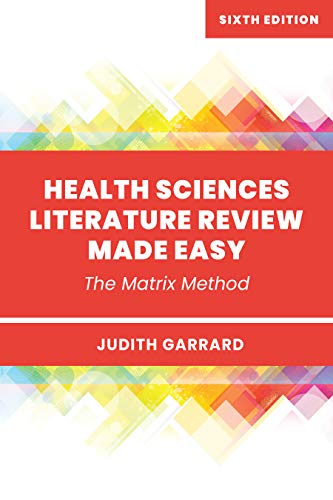 Health Sciences Literature Review Made Easy - Kindle edition by Garrard ...