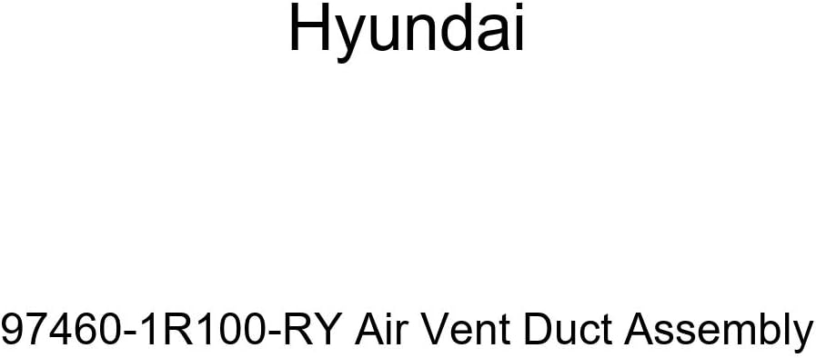 Amazon.com: Genuine Hyundai 97460-1R100-RY Air Vent Duct Assembly ...