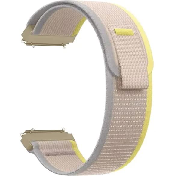MELFO Smart Watch Strap Nylon Loop 22mm Compatible With Boult Crown R ...