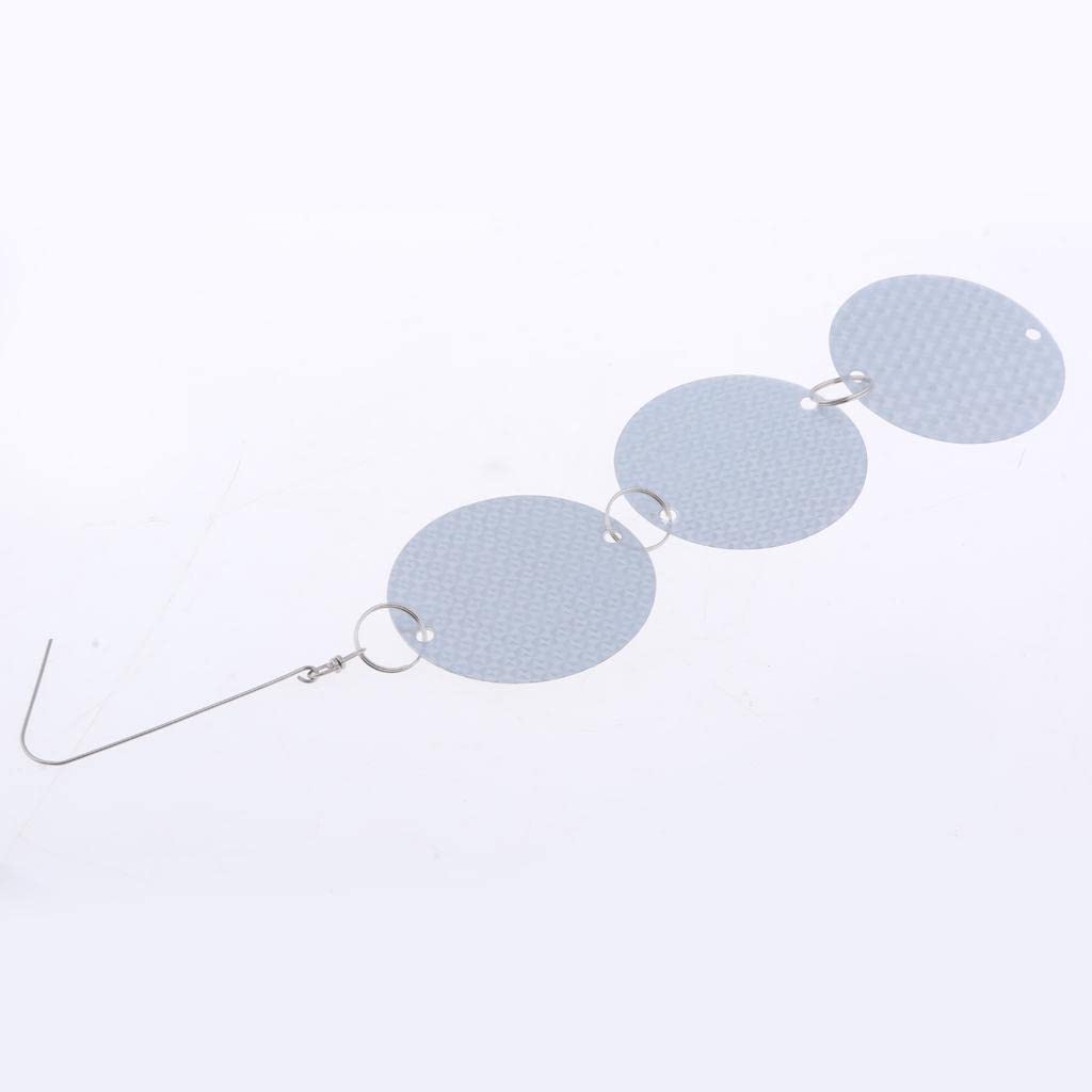 Aswadh 24Pcs Bird Repellent Disks Hanging Reflective Discs for Windows ...