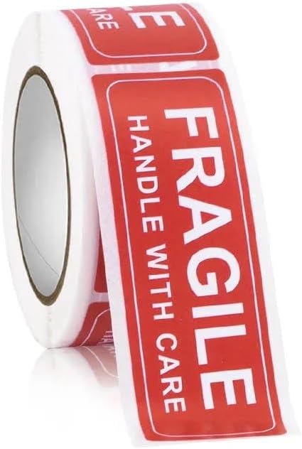 Amazon.com : Fragile Stickers - Warning Stickers for Shipping Fragile ...