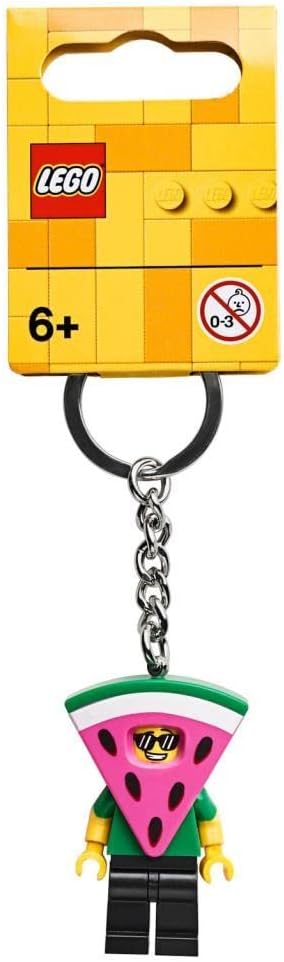 LEGO City Watermelon Guy Minifigure Keychain 854039 : Amazon.co.uk ...