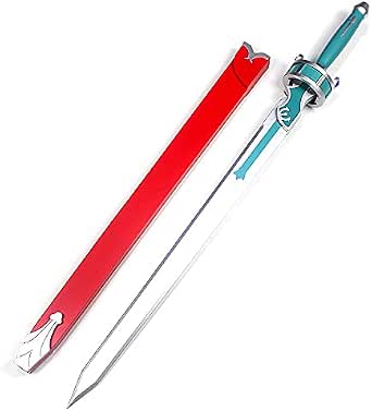 Amazon.co.jp: [fun costumes] ソードアート・オンライン アスナ ランベントライト 木製 刀 剣 武器 模造刀 模擬 ...