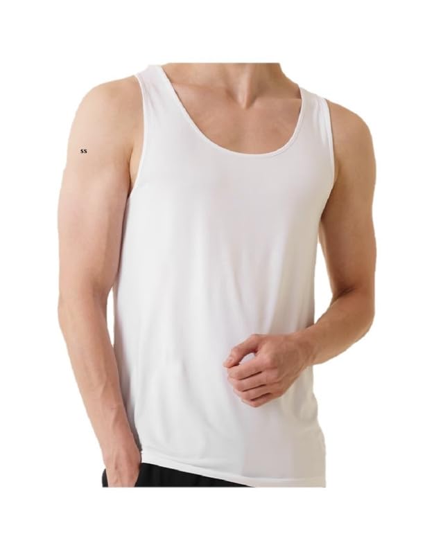 Buy Felexible Confort White Baniyans Pack of 1 at Amazon.in