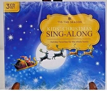 Kid's Christmas Sing-along 3 CD Set 'Tis The Season Holiday Favorites ...