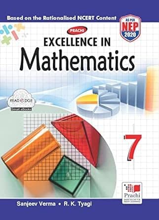 Excellence In Mathematics (Class -VII) : Amazon.in: Books