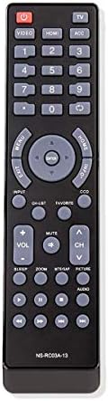Amazon.com: NS-RC03A-13 Remote Control Compatible with Insignia LCD LED ...