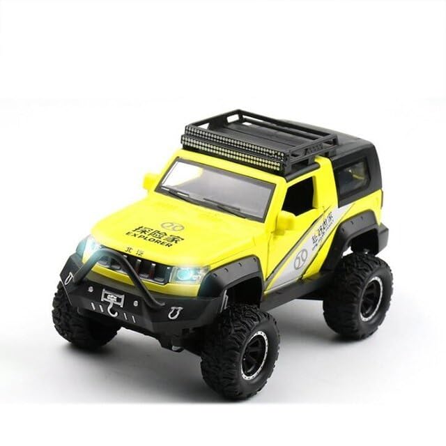 FunBlast Jeep Toy for Kids - 1:32 Scale Model Die Cast Toy Vehicles ...
